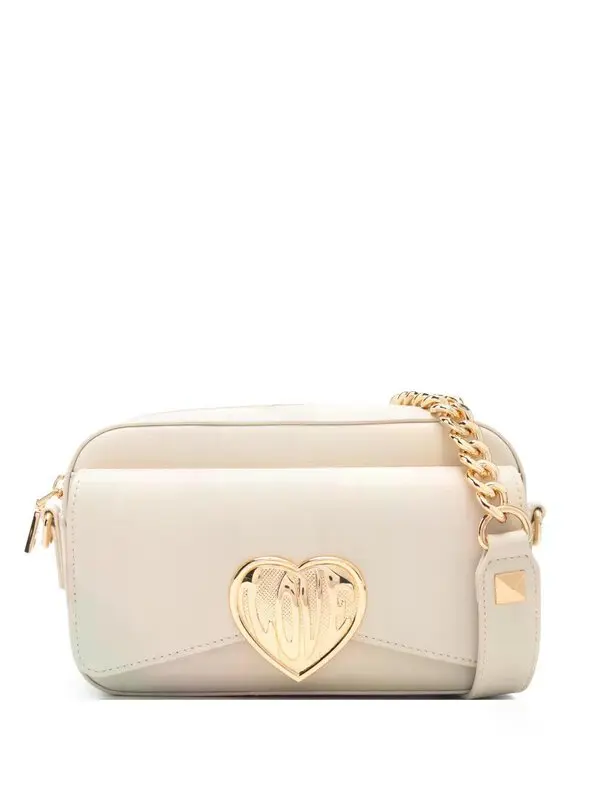 Moschino Heart-embellished Shoulder Bag