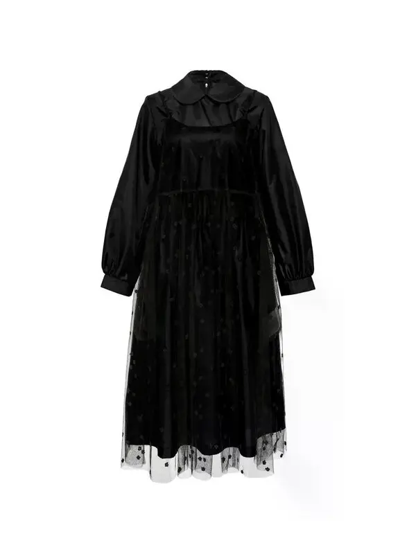 Comme Des Garçons Layered-effect Dress Set - Black