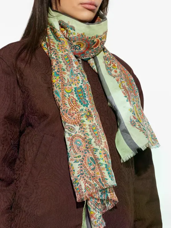 Etro Paisley-pattern Scarves
