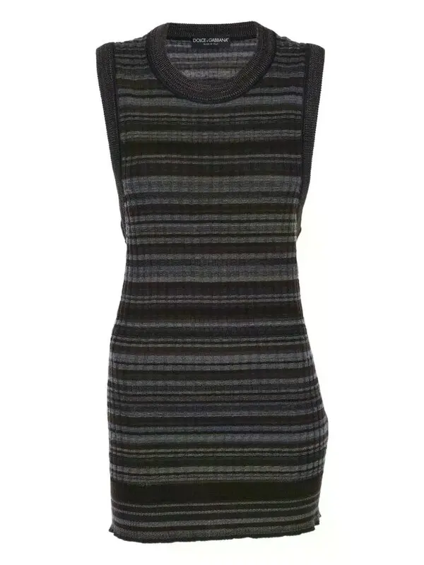 Dolce & Gabbana Sleeveless Ribbed Top