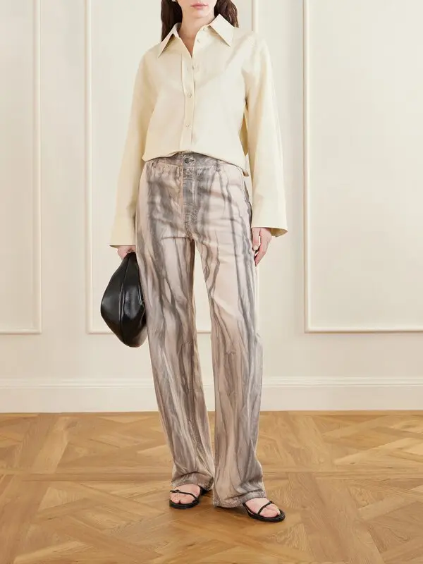 KALLMEYER Printed High-rise Jeans