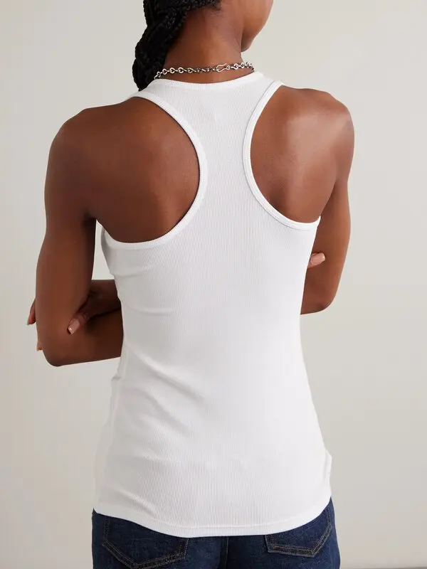 Commando Set Of Two Ribbed Stretch-jersey Tanks