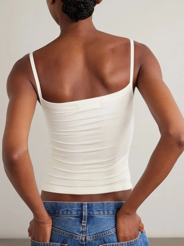Eterne Stretch-modal Jersey Tank - Neutrals