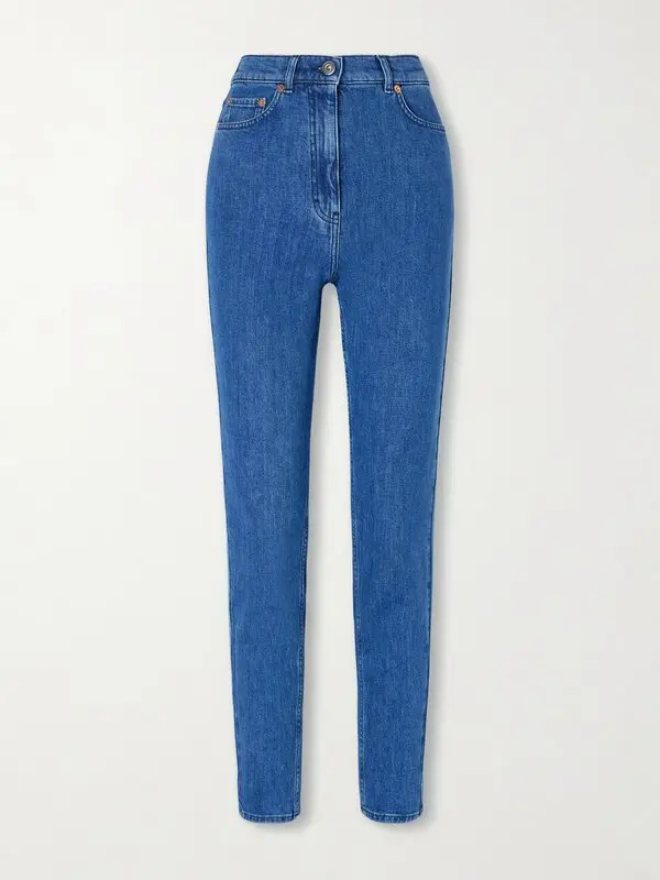 Another Tomorrow High-rise Slim-leg Organic Jeans