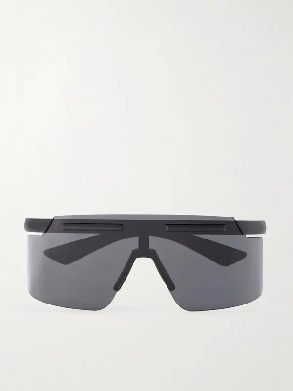 Prada Linea Rossa Square-frame Sunglasses - Black