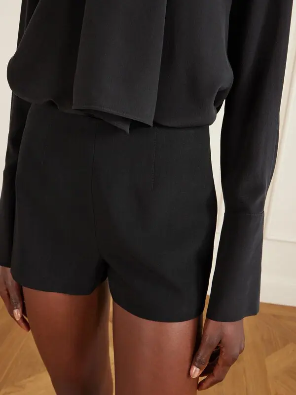 Veronica De Piante Luisa Crepe Shorts
