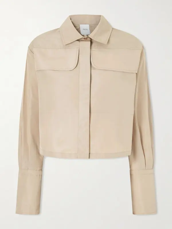 PATOU Cropped Safari Style Shirt