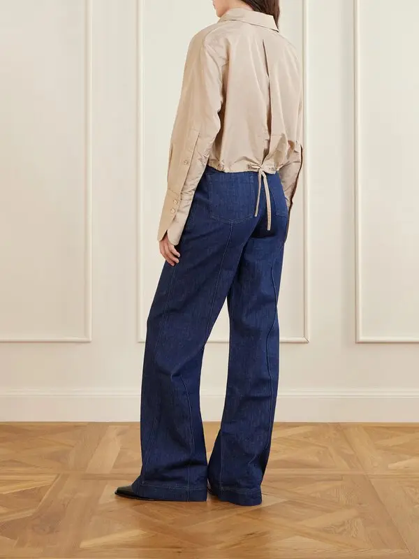 PATOU Cropped Safari Style Shirt