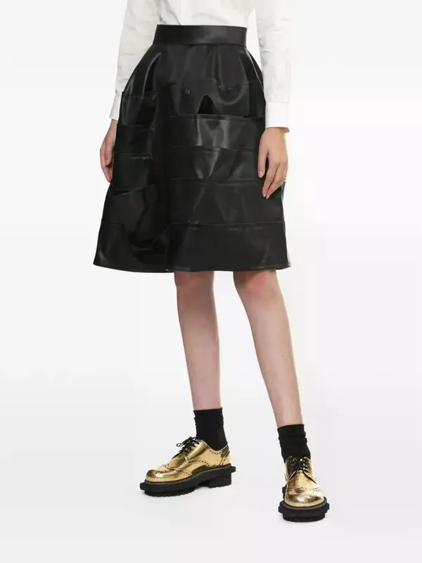 COMME DES GARÇONS TAO Zip-fastening Midi Skirt