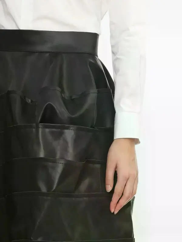 COMME DES GARÇONS TAO Zip-fastening Midi Skirt