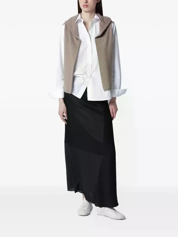 6397 Panelled Maxi Skirt