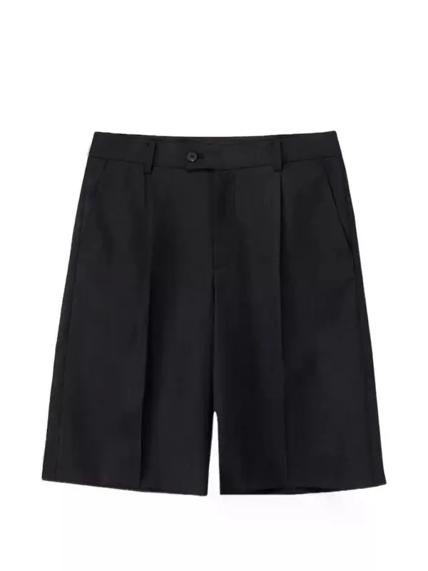 DUNST Pleated Bermuda Shorts
