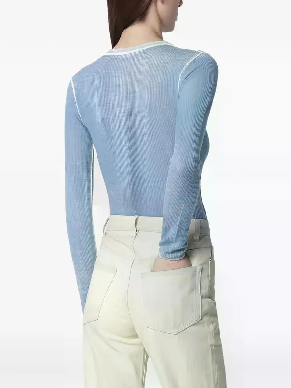 6397 Long-sleeve Crew-neck Sweater