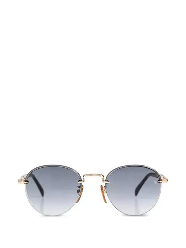 DB EYEWEAR BY DAVID BECKHAM Round-frame Sunglasses - Grey
