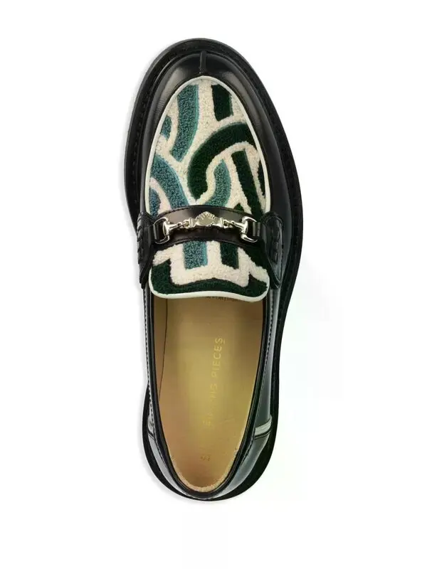 Filling Pieces Leather Loafers