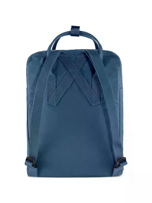 Fjallraven Kånken Logo-patch Zip Backpack - Blue