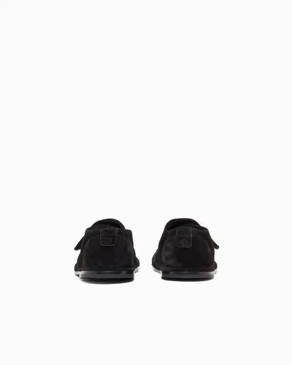 Giorgio Armani Suede Monkstraps