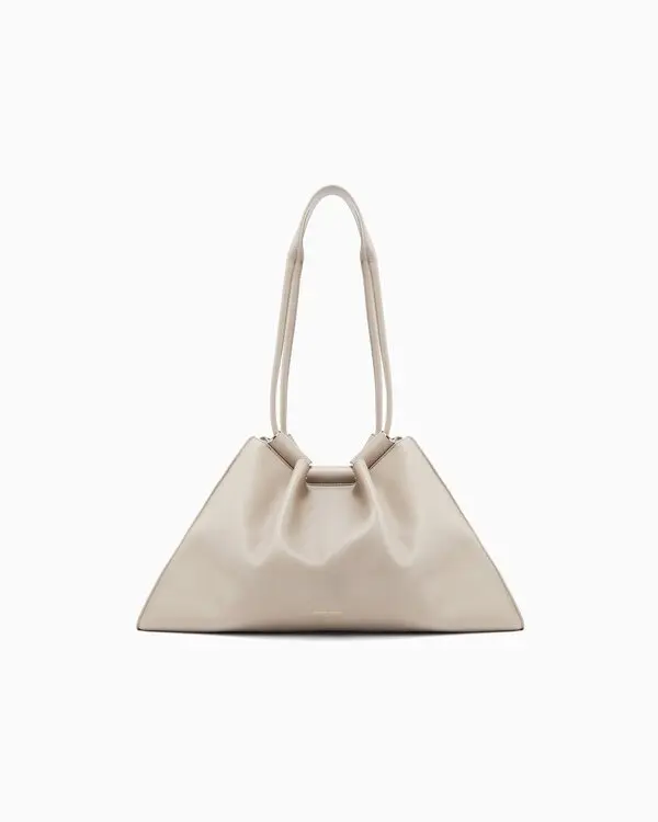 Giorgio Armani Small Nappa Leather Shopper