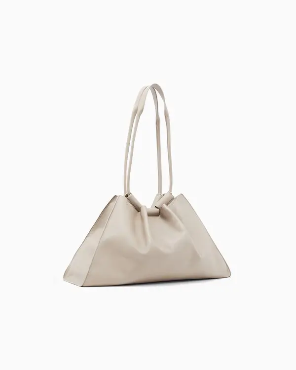 Giorgio Armani Small Nappa Leather Shopper