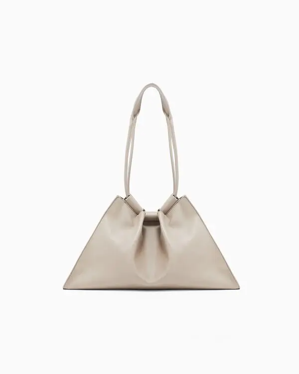 Giorgio Armani Small Nappa Leather Shopper