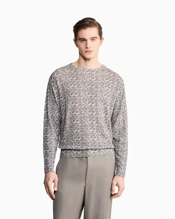 Giorgio Armani Printed Cashmere Jumper