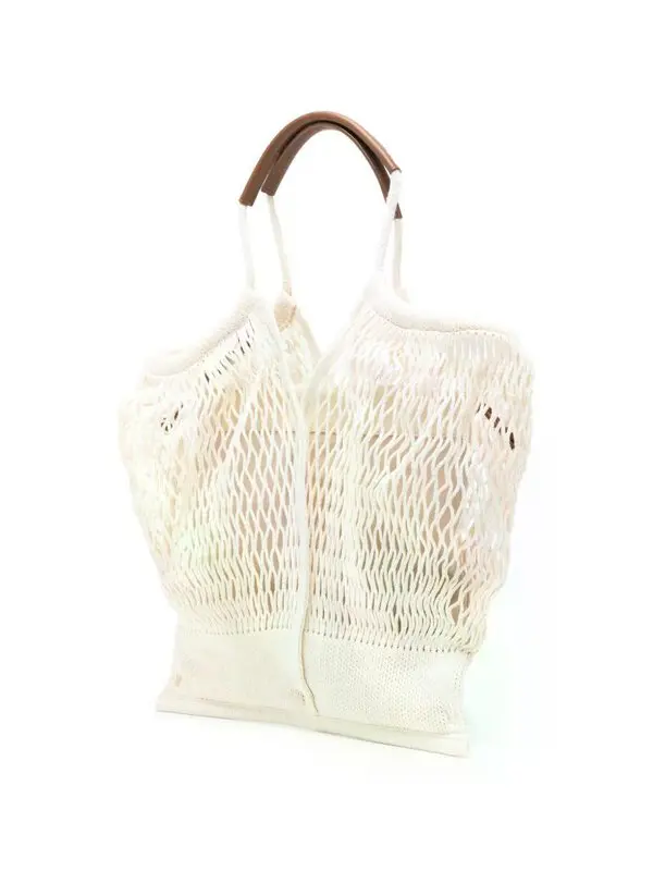 Hereu Calella Filt Tote Bag - Neutrals