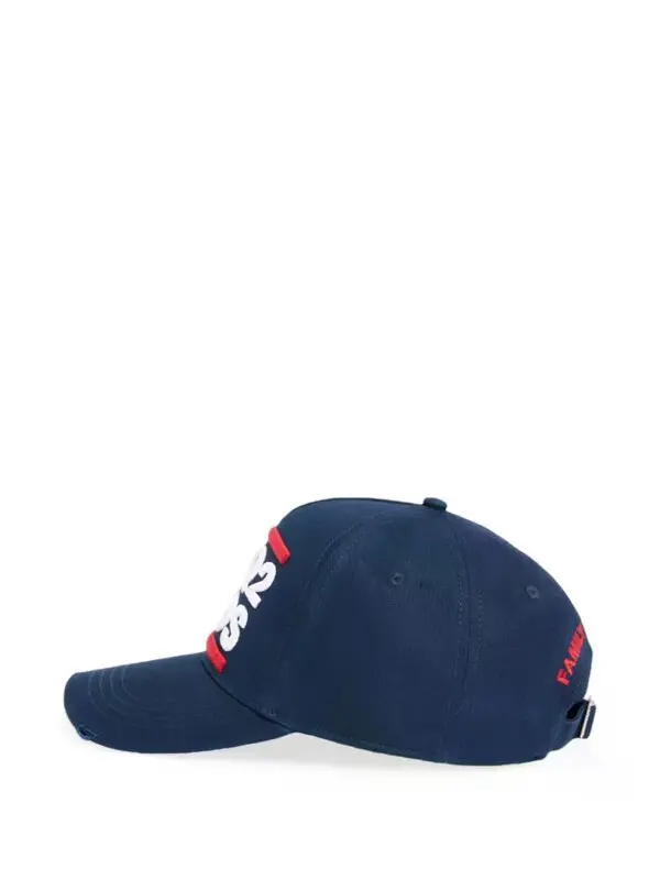 Dsquared2 Baseball Cap With Embroidered Logo - Blue