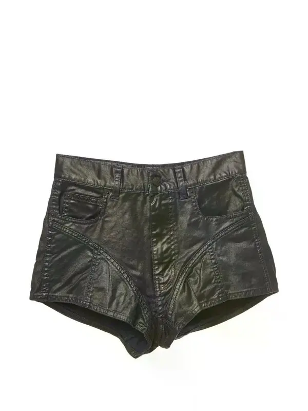 Thierry Mugler Belt-loop Pocket Short - Blue