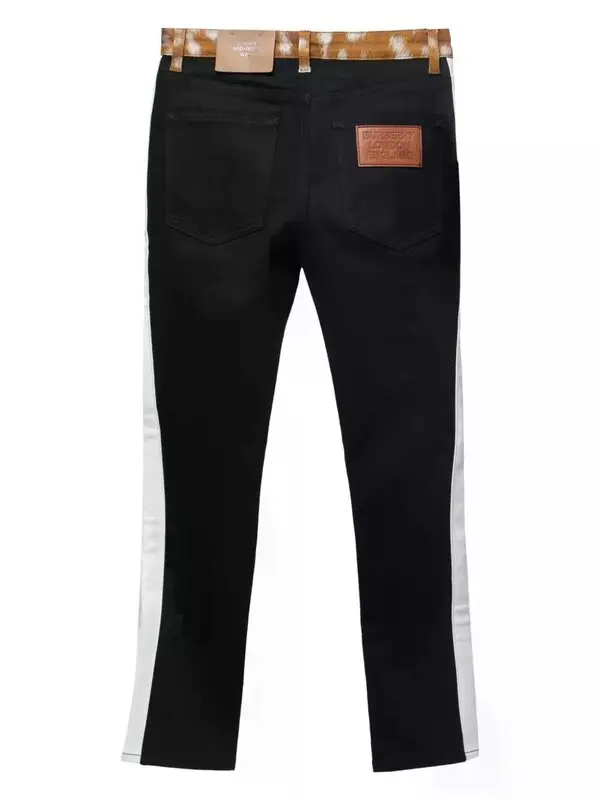 Burberry Contrast Side-stripe Jeans