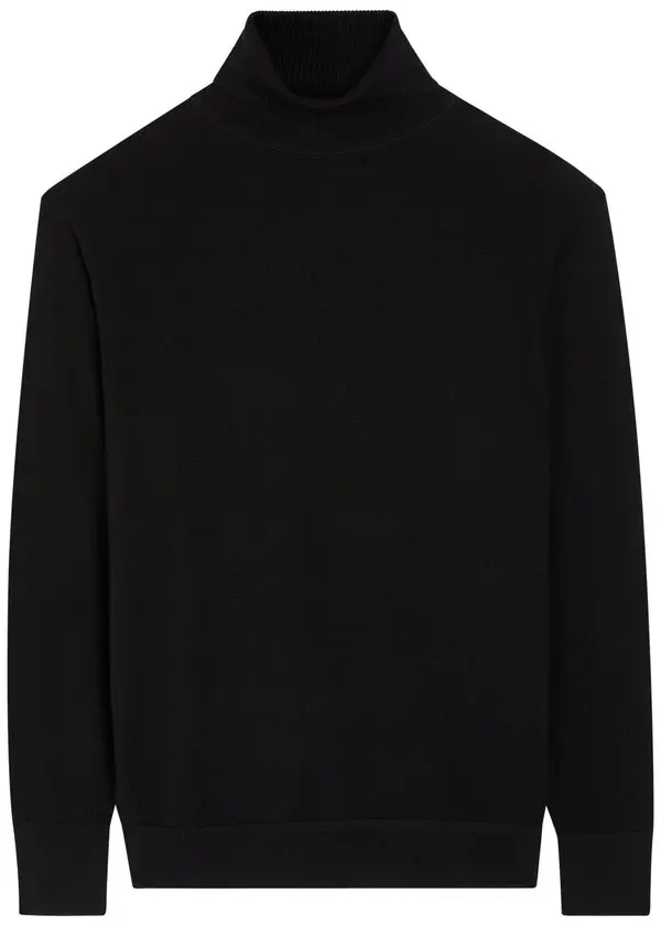 TOTEME Turtle-neck Fine-knit Wool Jumper