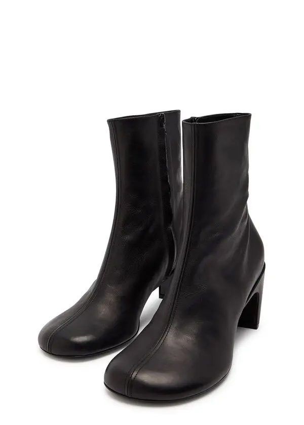 Dries Van Noten Leather Ankle Boots