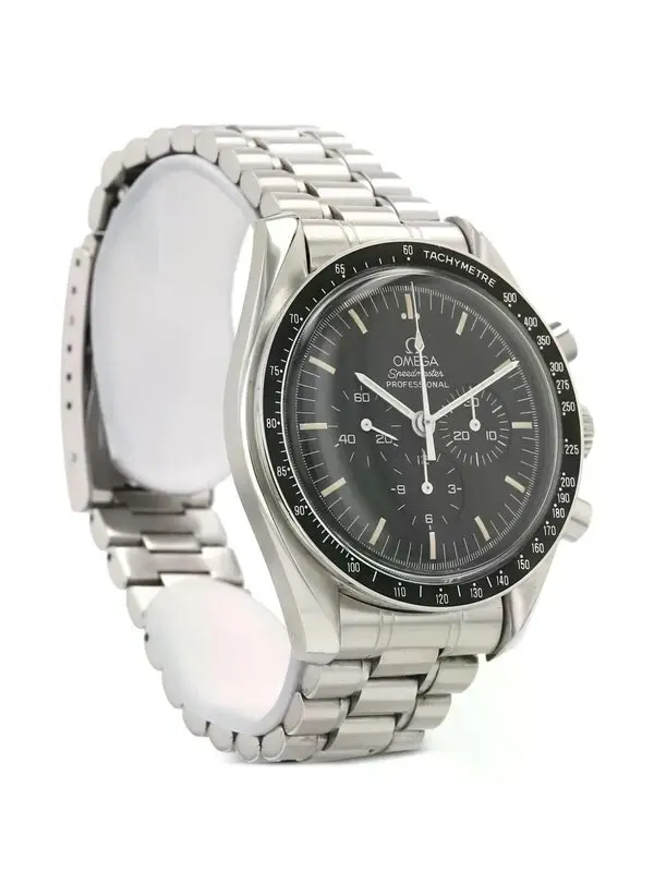 Omega 1980s Speedmaster 42mm Watch - Black