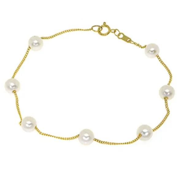 Benbridge Freshwater Cultured Pearl Bracelet - Yg