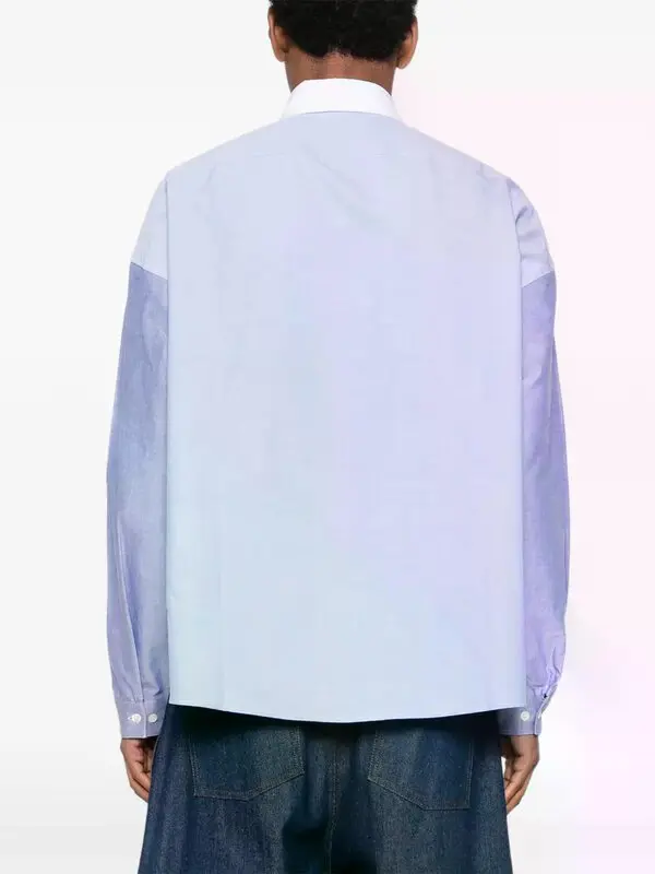 Marni Pocket Long-sleeve Shirt - Blue