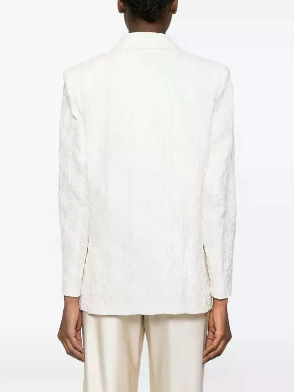 Harris Wharf London Textured Single-breasted Jacket