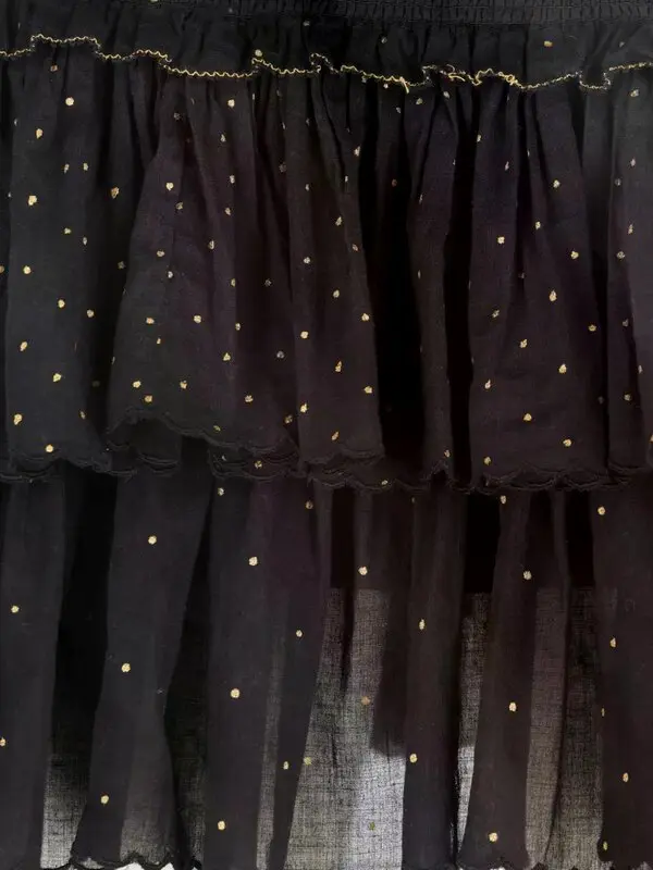 MARANT ETOILE Tiered Midi Skirt