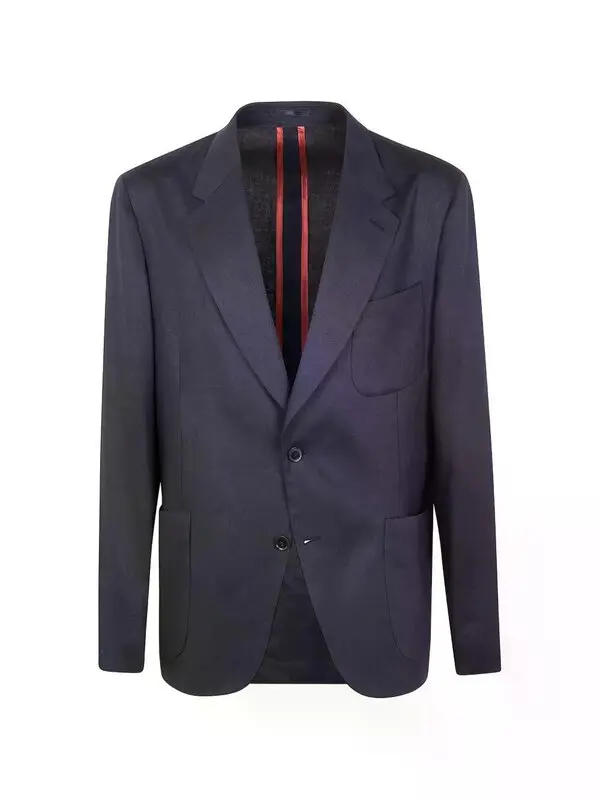 Paul Smith Single-breasted Blazer - Blue