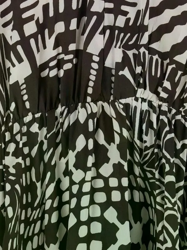 Momoni Geometric-pattern Maxi Dress
