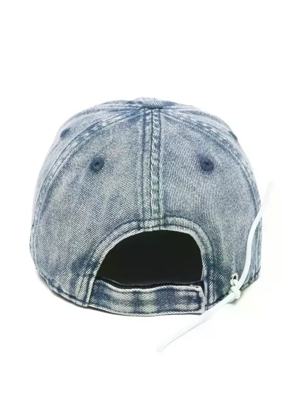 AUTRY Logo Denim Baseball Cap