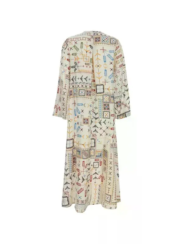 Momoni Geometric-pattern Maxi Dress
