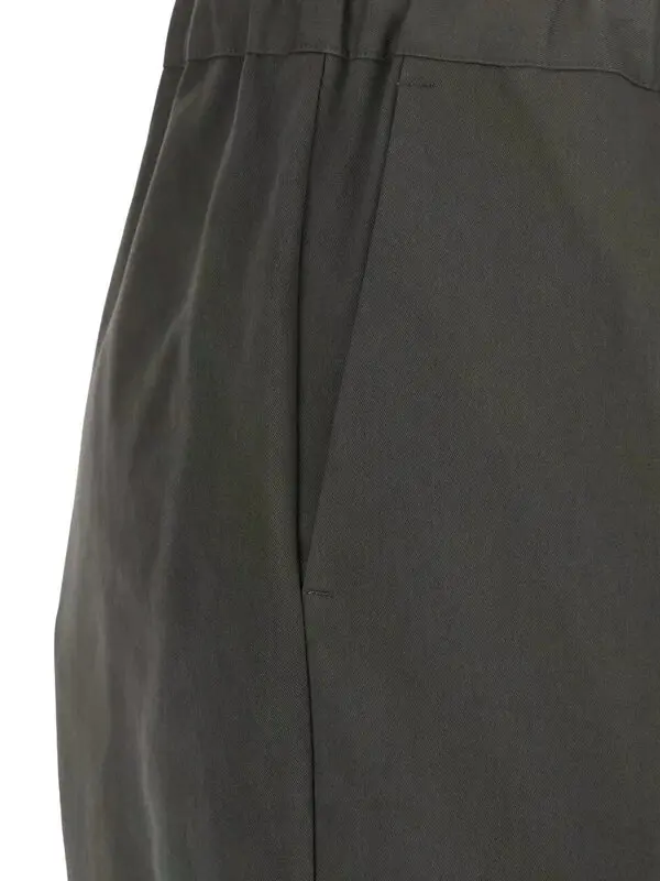 SEMICOUTURE Drawstring-waist Trousers - Green