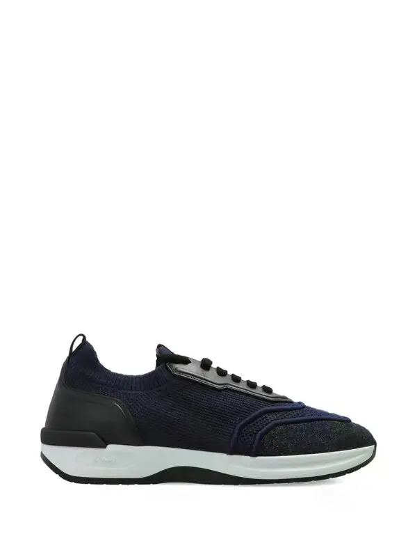 Brioni Panelled Sneakers - Blue