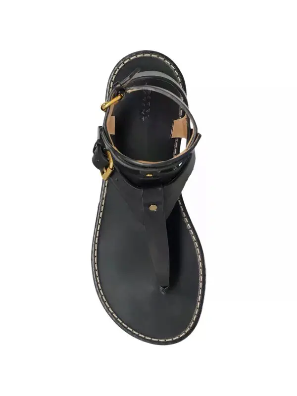 Isabel Marant Étoile Eveena Buckle Leather Sandals