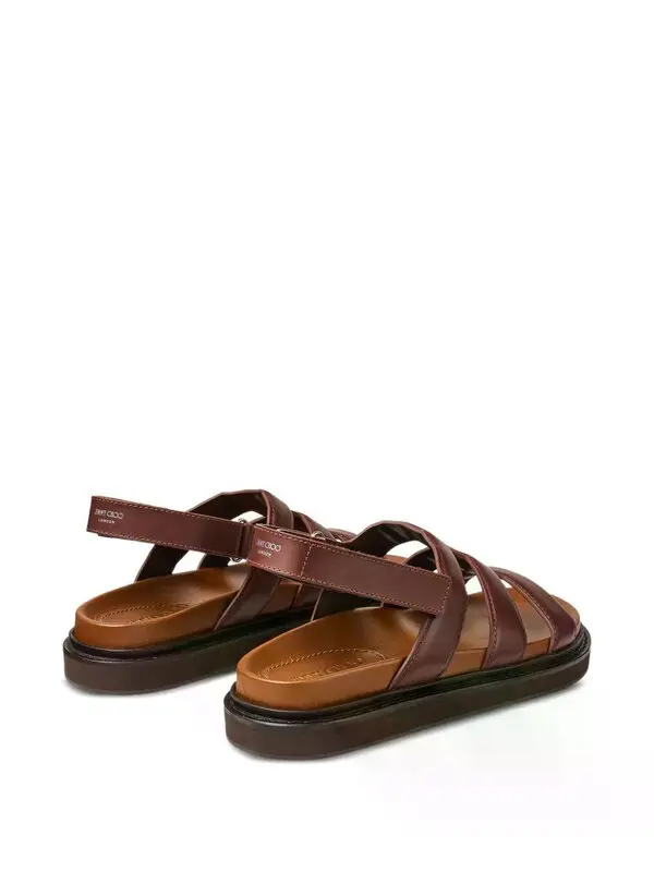 JIMMY CHOO Cove Sandals - Brown