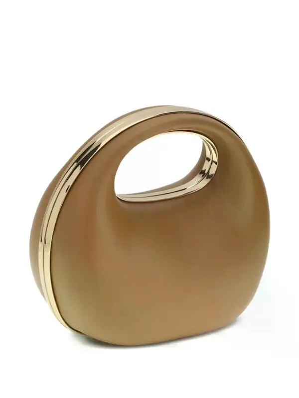 Sacai Round Clutch - Brown