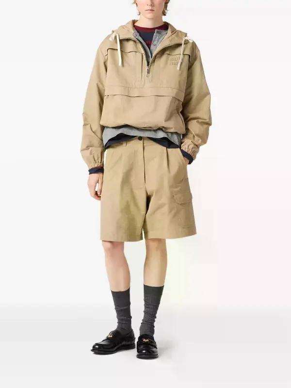 Miu Miu Ripstop Bermuda Shorts
