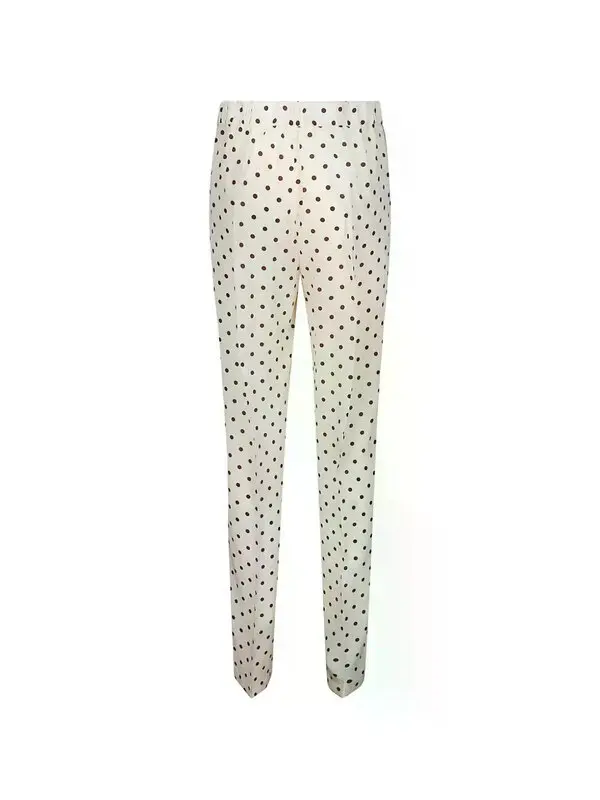 P.a.r.o.s.h Billo Polka-dot Trousers - Neutrals