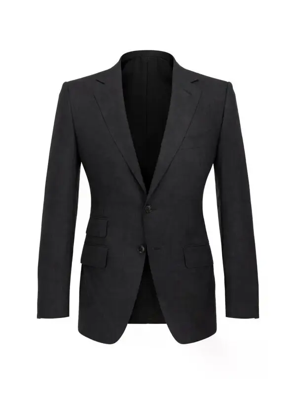 TOM FORD Wool Single-breasted Blazer - Grey