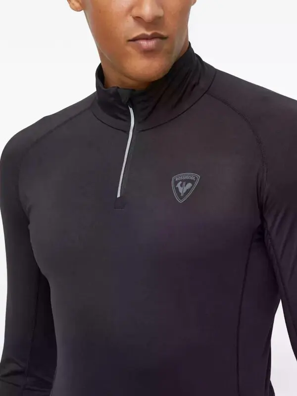 Rossignol Half-zip T-shirt - Black