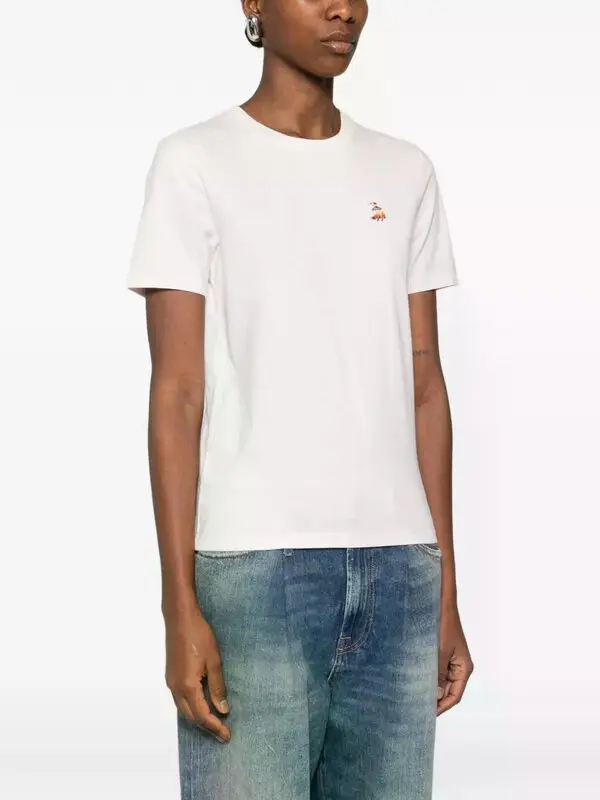 Maison Kitsuné Embroidered T-shirt